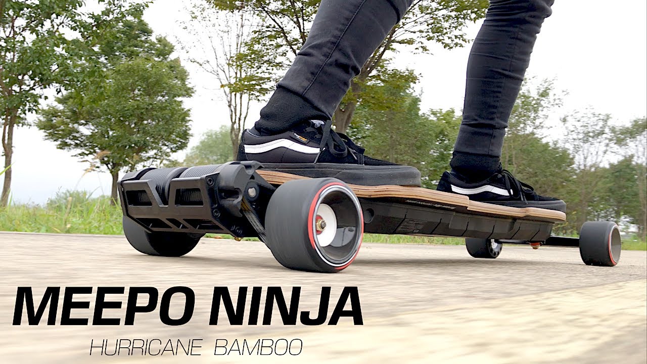 MEEPO Hurricane Bamboo-Ultimate Off-Road Electric Skateboard Mastery