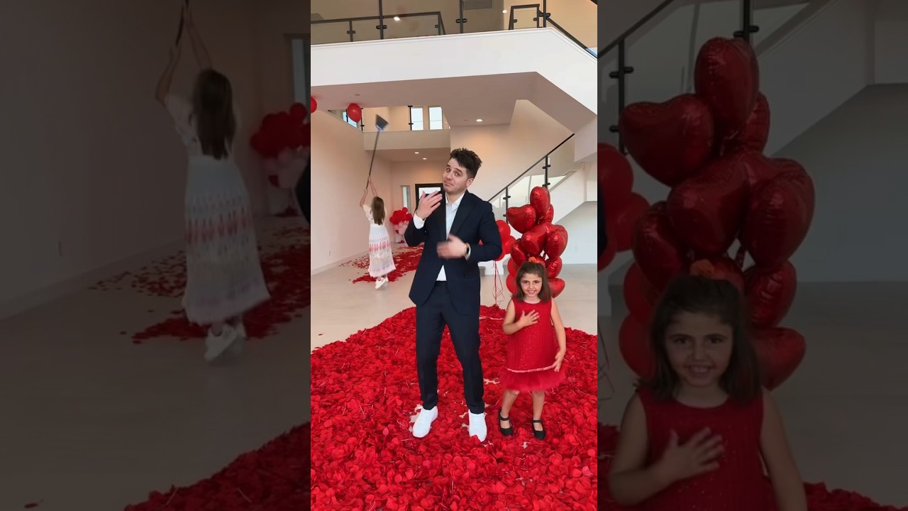 We got Asala a 100,000 Petals & she decided to clean it up😂😂 love you babe #shorts #throwback