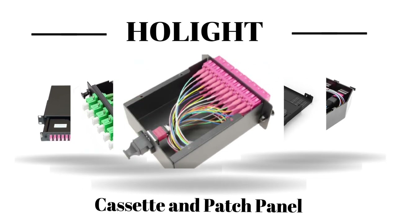 🔥Fiber Optic Cassette & Patch Panel – Smart Cable Management Made Easy
