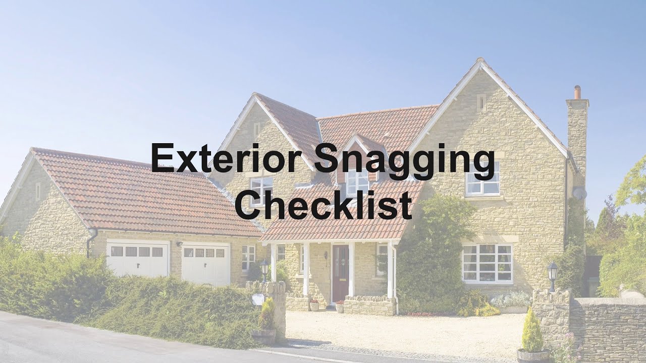 Ultimate Snagging Checklist For New Build Homes