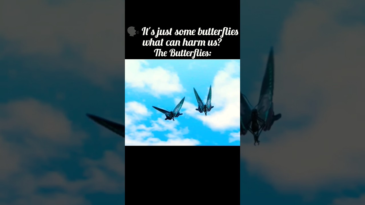 Anime Moments - The Island of Giant Insects #anime #animeedit #butterfly