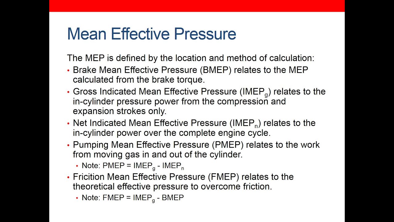 WK7. Engine Performance