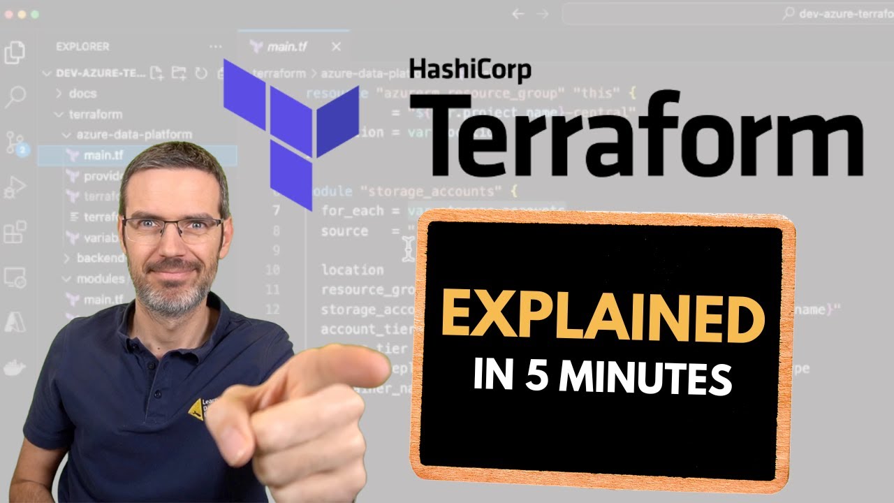 Terraform Explained In 5 Minutes ⎮ Learn Data Engineering