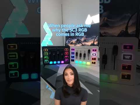 #gamers why do you even need #rgb on an audio mixer? #gamingsetup