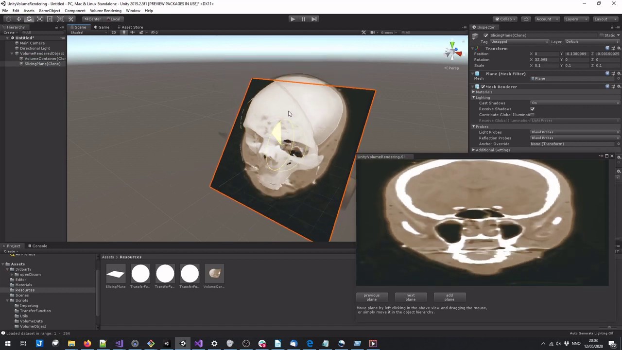 Unity Volume Rendering - How to use