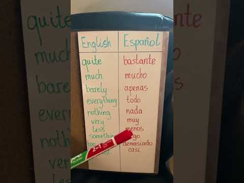 Escribe algo en español abajo de este video 📝 #spanish #basicspanish