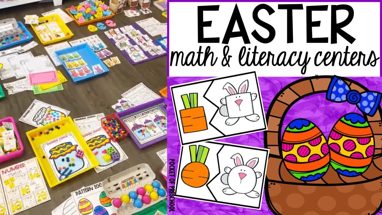 Easter Math & Literacy Unit Preview