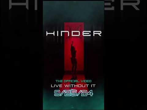 "Live Without It" music video drops 9/25 #hinder #alternative #dadrock #musicvideo