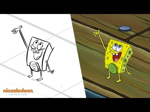 "The Incredible Shrinking Sponge" Animatic | SpongeBob SquarePants | Nick Animation