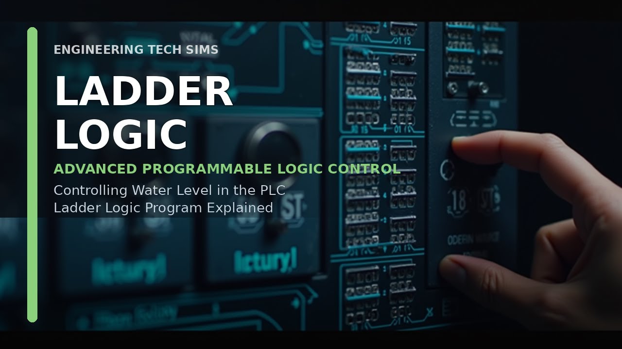Controlling Water Level in the PLC Ladder Logic Program Explained