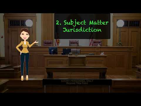 Do You Know the Types of Jurisdiction?