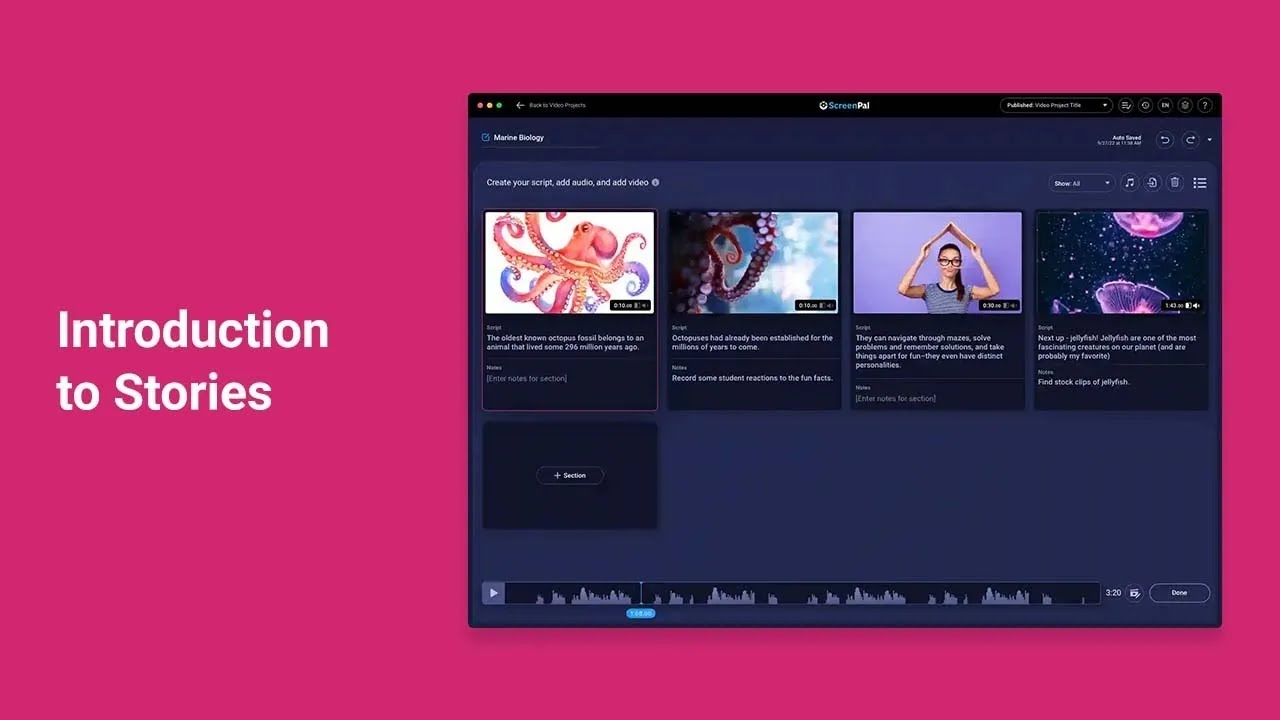 Introduction to Stories