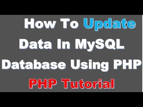 Learn Beginner PHP Tutorial 60 Update Edit Records In MYSQL Database Using PHP - Mind Luster