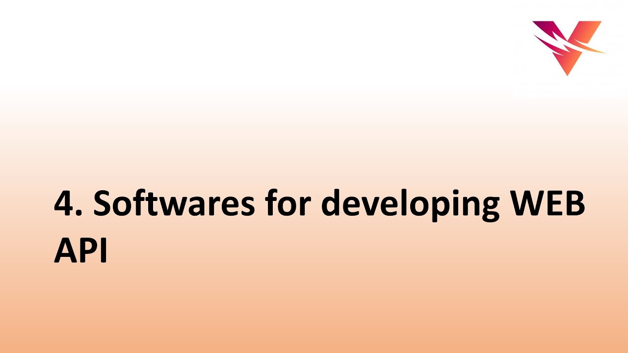 Software list for development of Web API | ASP.NET Core Web API tutorial