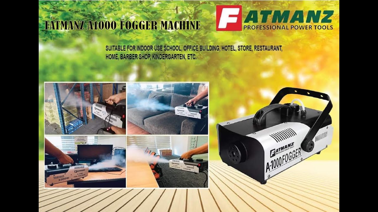 A1000 fogger intruction use