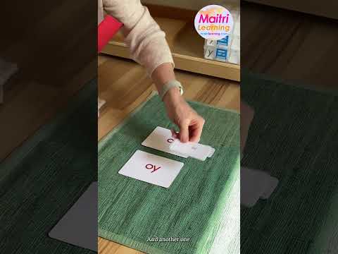Teaching spelling variations with the Montessori Phonogram Folders #montessori #earlylearning #spell