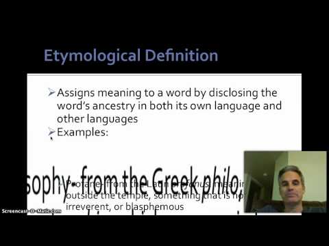 Definitional Techniques
