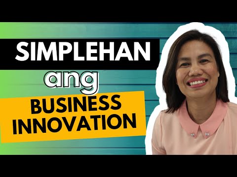 SIMPLEHAN MO LANG ANG DISRUPTIVE INNOVATION