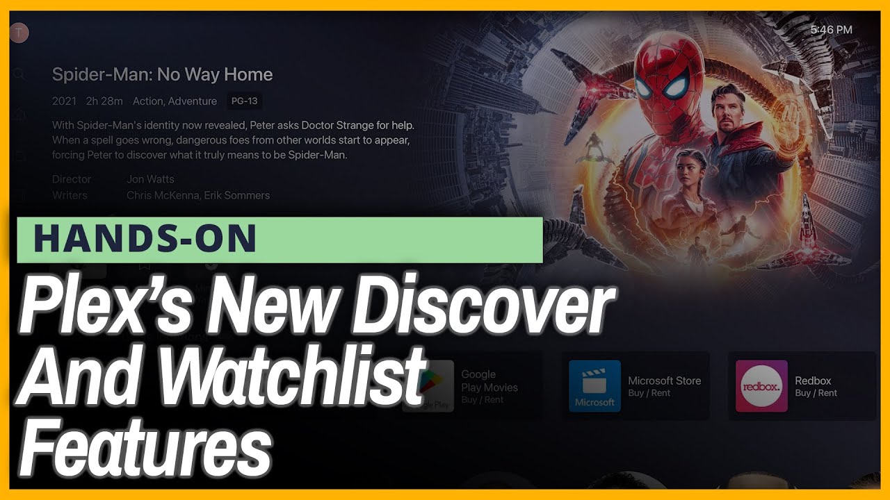 Hands-On With Plex's New Discover and Universal Watchlist Features