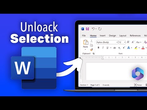 how to unlock selection in microsoft word - New Guide