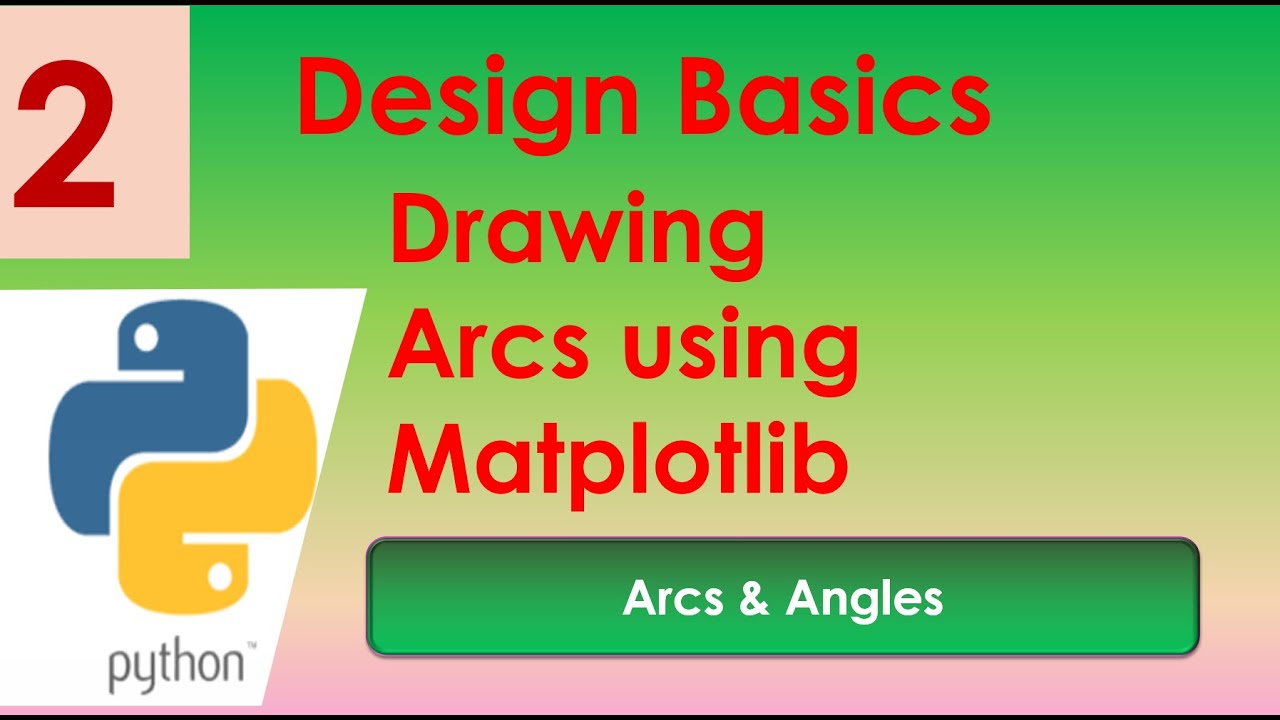 Art Designs Using Python - Drawing Arcs -- Matplotlib