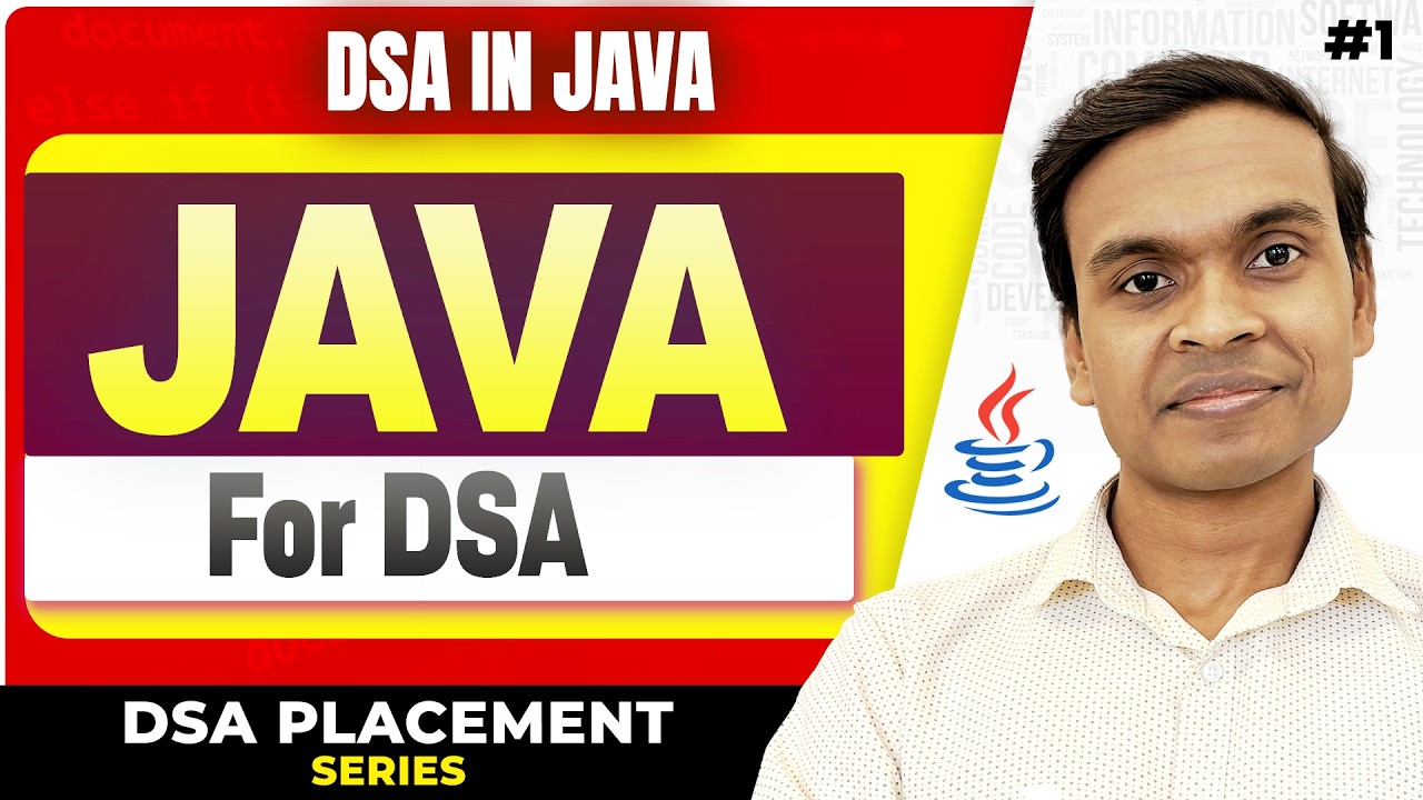 DSA in Java Full Course 2026 🔥 | Java for Coding Interviews & Placements (Beginner to Advanced)