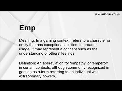 Emp Meaning