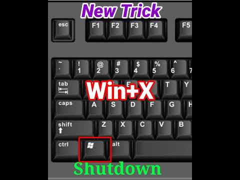 Shutdown Shortcut key In Computer|| Computer shutdown Shortcut key #computer #shorts #shortcutkeys