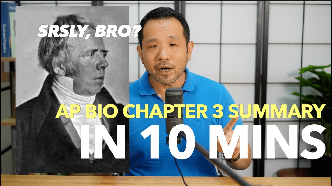 AP Biology: WATER in 10 MINUTES. Review of Chapter 3 with Mikey!