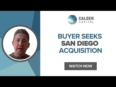 Seasoned Tech Executive Eyes San Diego Business Acquisition | Buying a Business & Off-Market Deals