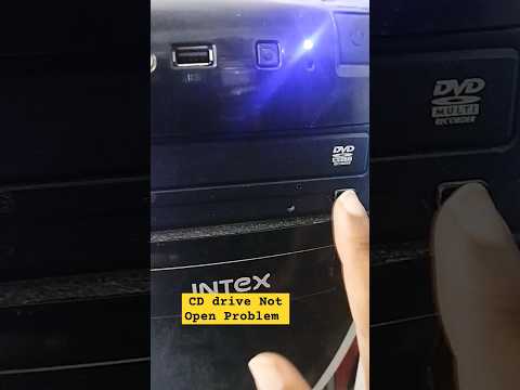 Desktop/PC CD Drive Not Working Problem | CD Drive on/Off Button Not Working#macnitesh#2023shorts