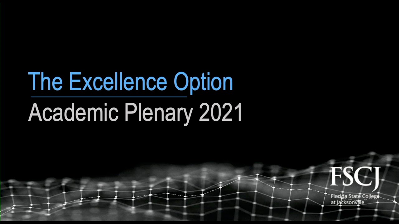 FSCJ Academic Plenary 2021
