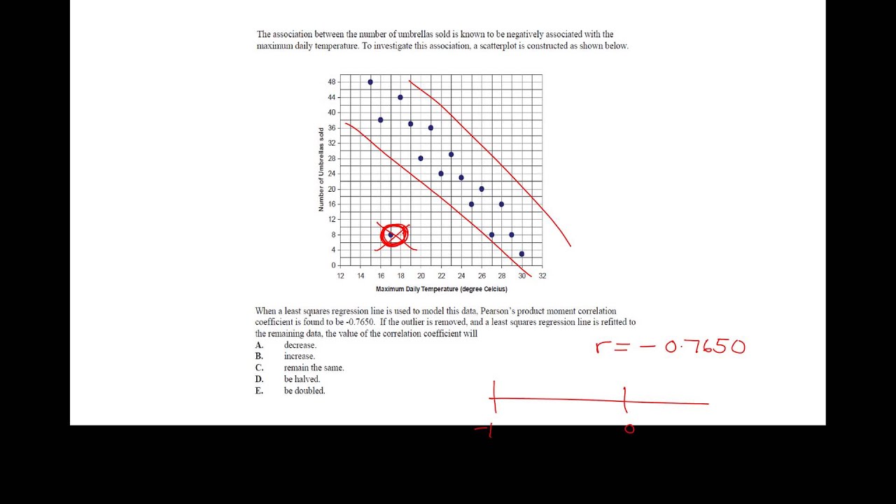 FM Bivariate data Exam 1 questions