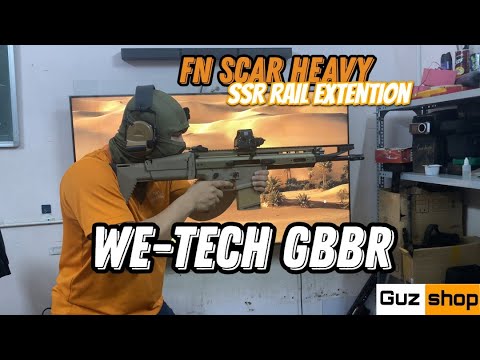 🔫 Airsoft Scar We Tech SSR rail Extention | Guzshop・ STL File for 3D ...