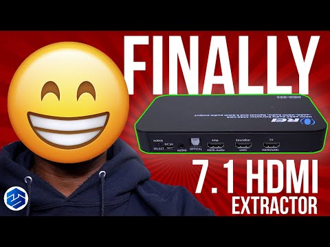eARC 4K HDMI Audio Extractor (Forces DOLBY ATMOS Sound) FINALLY!