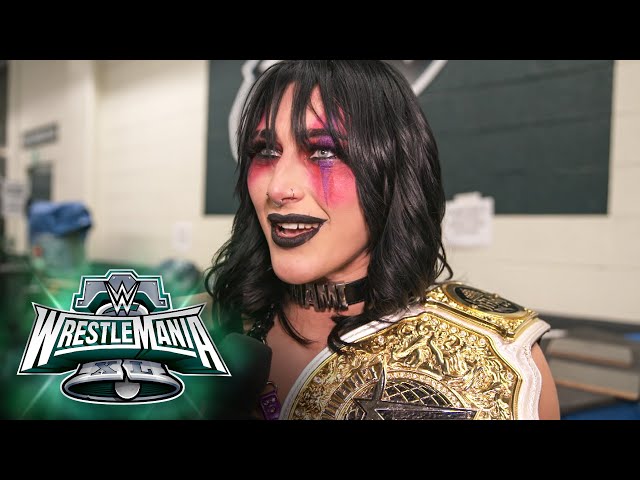 [Watch] Rhea Ripley's hilarious rendition of WWE Champion's theme song