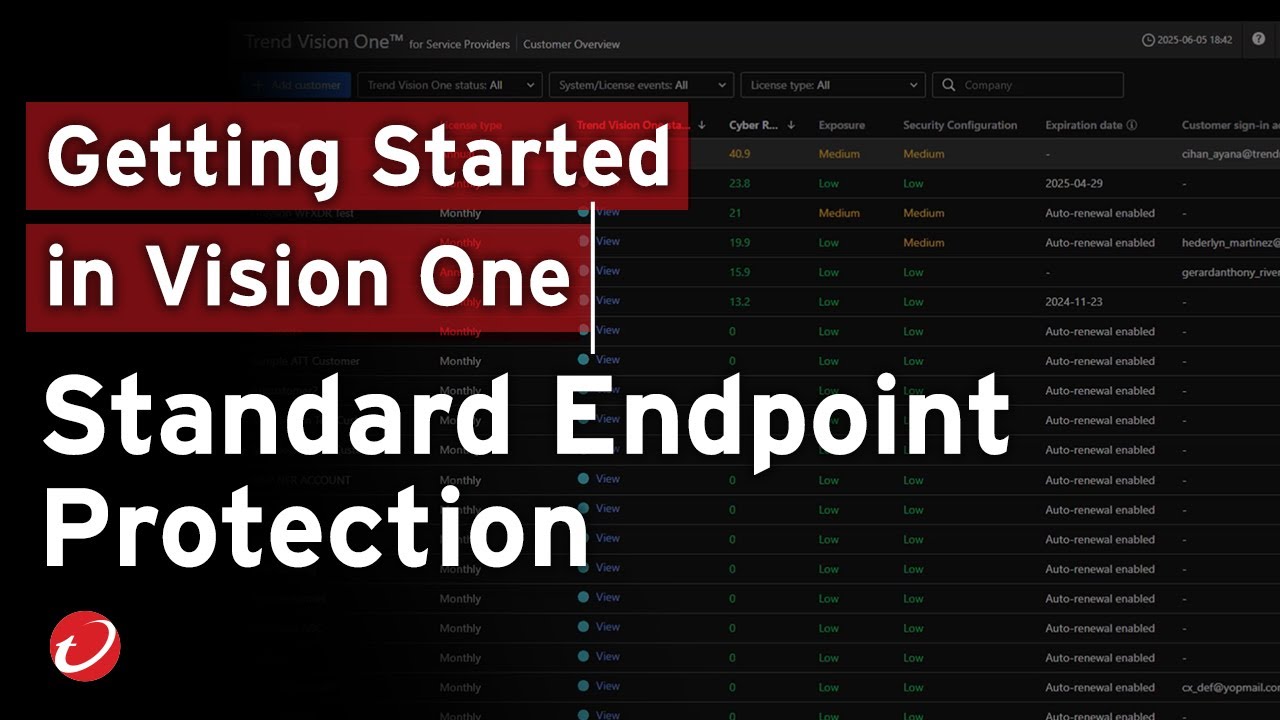 Getting started in Vision One and Configuring Standard Endpoint Protection | Step-by-Step Guide