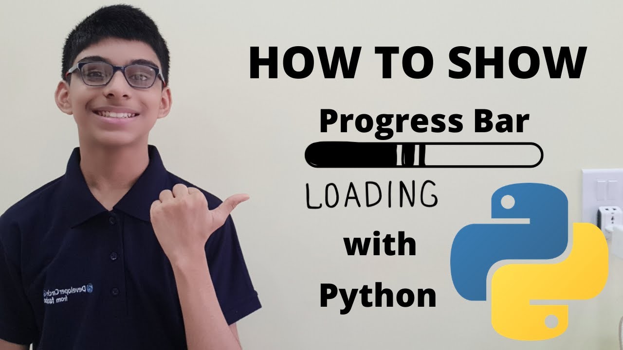 How to show Progress Bar using Python and tqdm module
