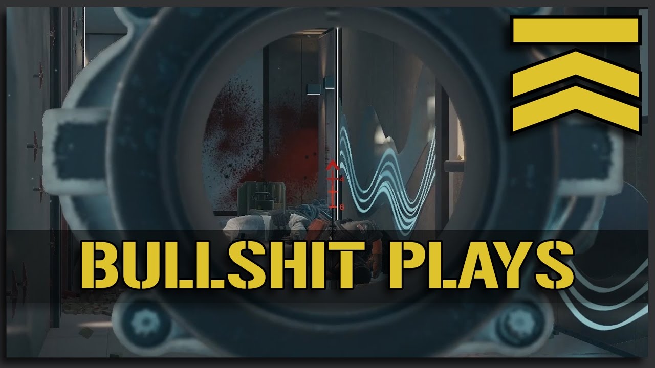 Bullshit Plays - Rainbow Six Siege Compilation