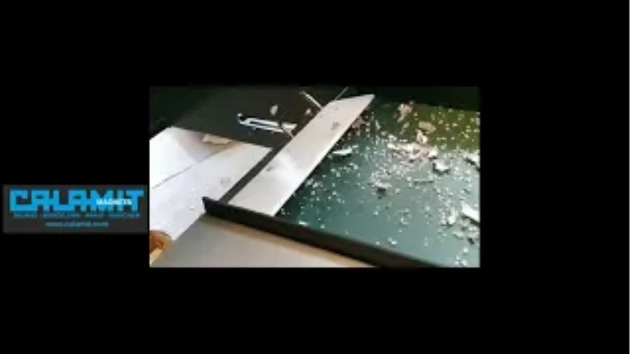 Automatic separation of non ferrous metals from inert materials with ...