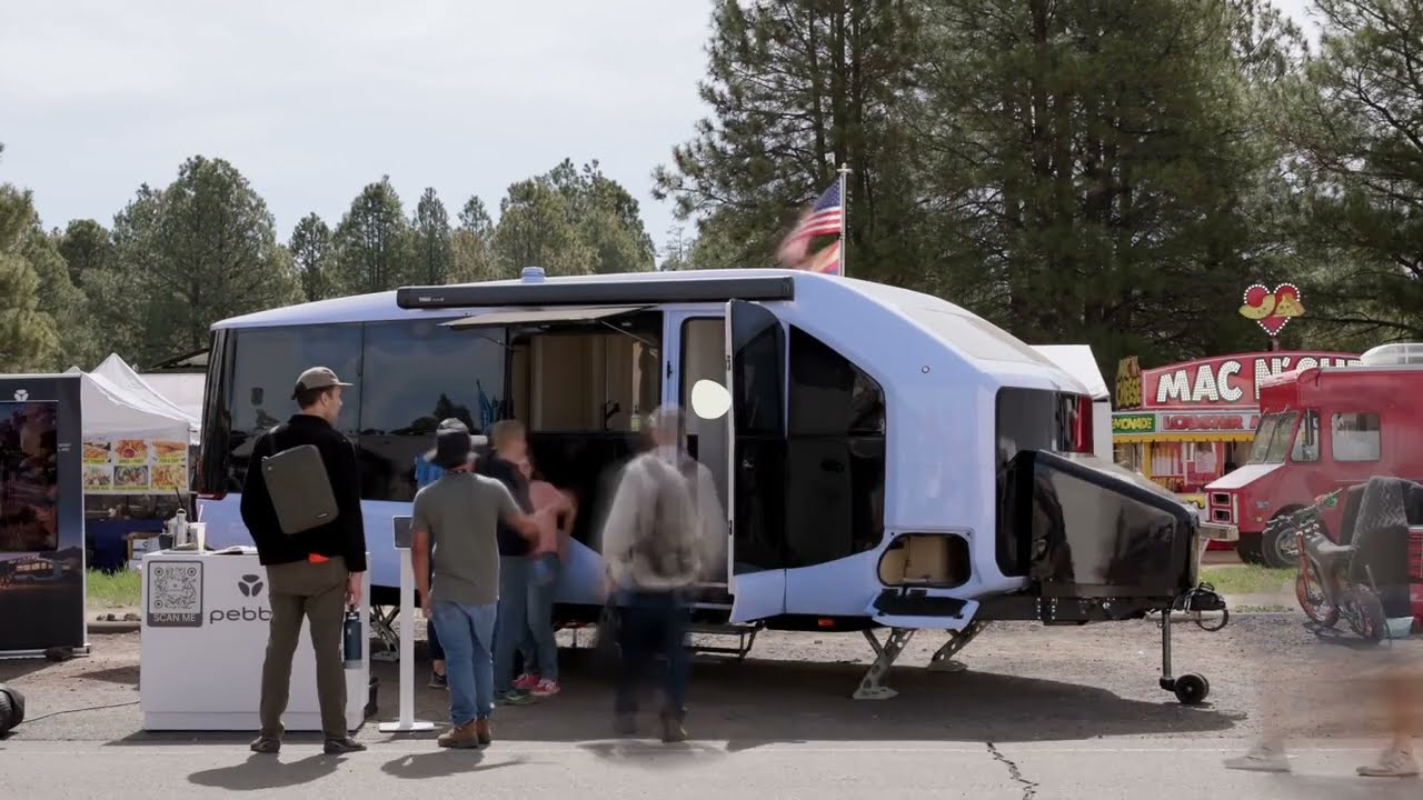 Super-Smart All-Electric RV Pebble Flow Starts Deliveries, Brings Even ...