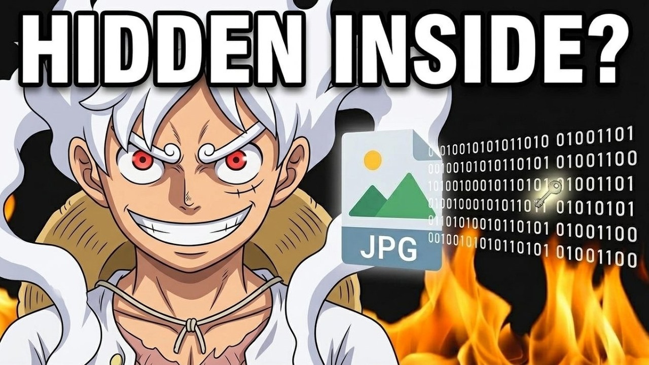 How Hackers Hide Data Inside Images, Audio & Files (Steganography)