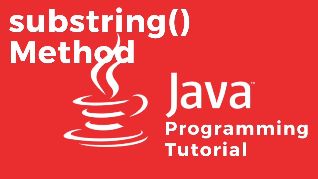 How to print a substring of a given String using Java substring() method