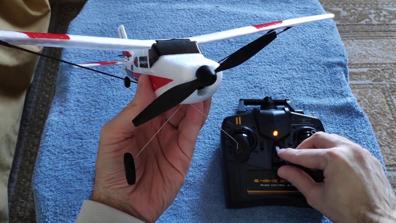 Volantex V761-1 Firstar Mini RC Airplane - Unboxing & Testing Components