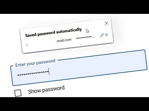 Save Password Feature Enable in Microsoft Edge Browser
