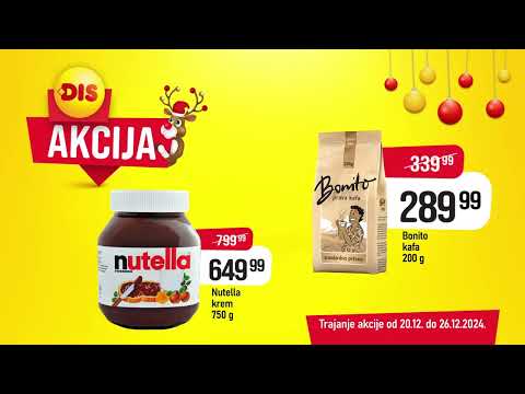 Akcija u DIS-u! 20.12.-27.12.2024.