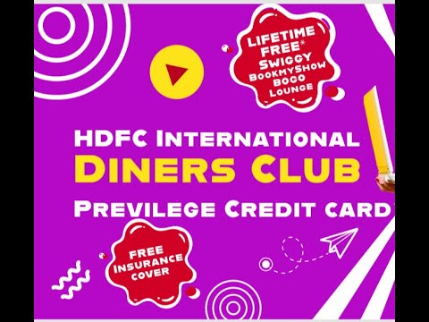 HDFC Diners club privilege credit card | Quick summary | links to benefits