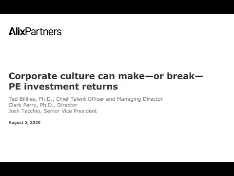 Webinar: AlixPartners' 5th Annual Private Equity Leadership Survey 2020