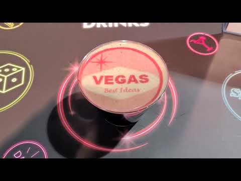 Las Vegas Bar Expo - Custom VBI Logo On Guinness Beer Foam