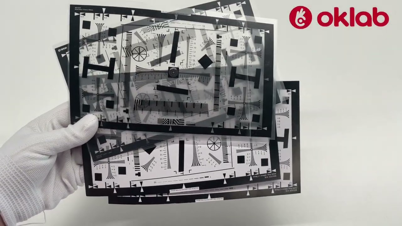 ISO 12233 Test Chart for Comprehensive Digital Camera Testing and Analysis | Oklab